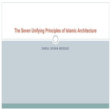 Islamic Architecture_Project_1 | PPT