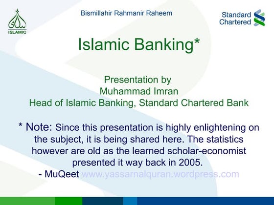 Lecture 1 - ISLAMIC BANKING CONCEPTS.pptx