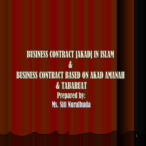 Islamic Finance 5 | PPT