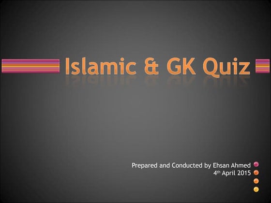 Test Your BASIC Islamic Knowledge | PDF