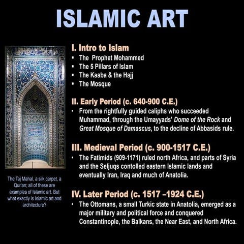 Islamic art | PPTX