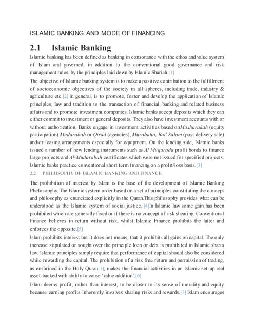 Products of Islamic banking | PDF