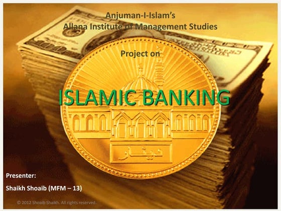 Islamic banking system | DOCX | Consumer Banking | Personal Finance