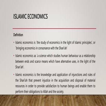 Introduction to Islamic Banking and Finance.Part4 | PPT