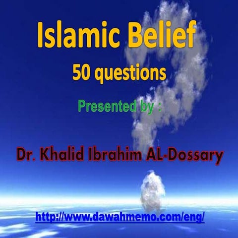 Islamic belief 50 questions | PPT