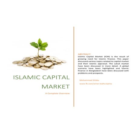 Islamic capital market, an overview | PDF