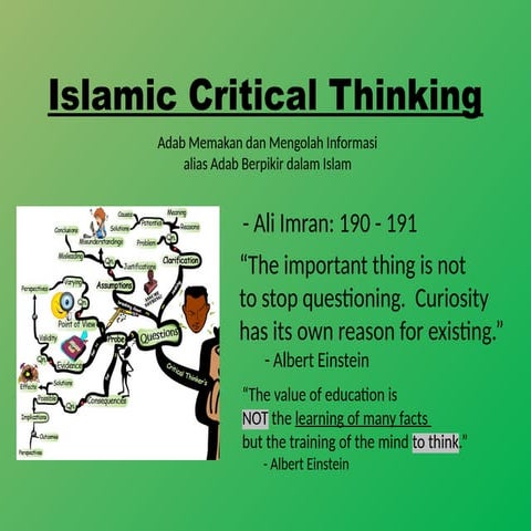 Islamic Critical Thinking How to Think Critically.pptx