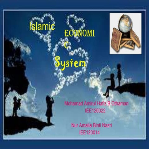 Islamic economic system | PPTX