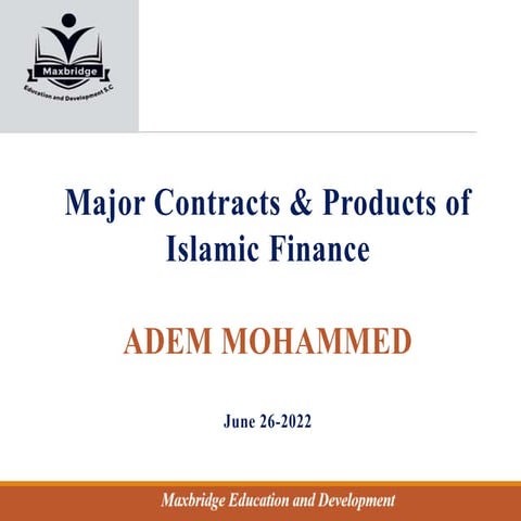Islamic Financial Contracts Training Document_Maxbridge.pptx