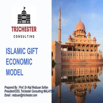 THE INTRODUCTION TO THE ISLAMIC GIFT MODEL | PPTX