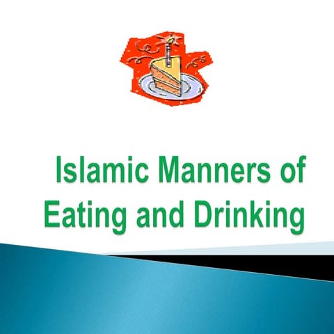 Islamic Table Manners For Kids
