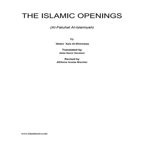 Islamic openings | PDF
