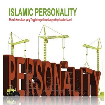 Islamic Personality (Kepribadian Islami) | PPTX