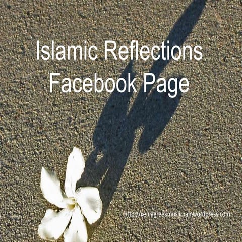 Islamic reflections 12-06-11 | PPTX