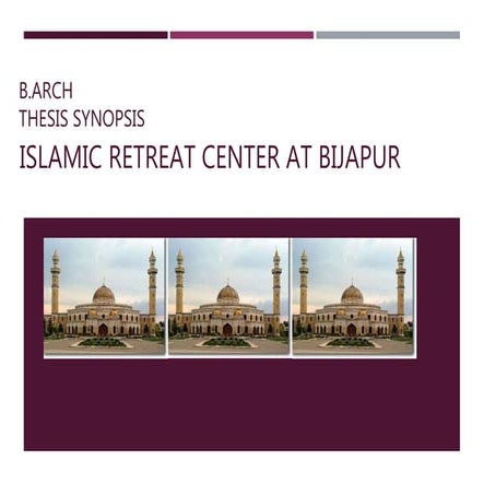 Islamic retreat center | PPT
