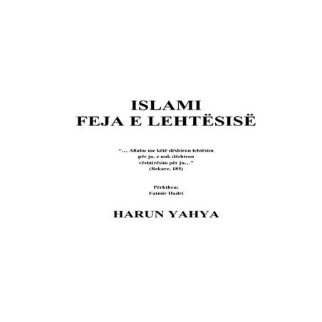 Islami feja e_lehtesise | DOC