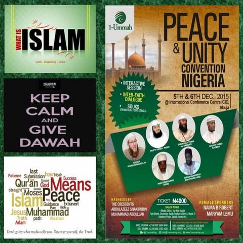 Islam in brief presented by nuhu tahir by nuh tahir | PDF