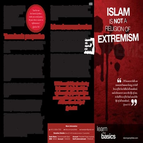 Islam is not a religion of extremism | PPT