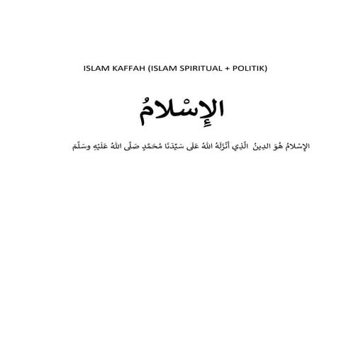 ISLAM KAFFAH.docx