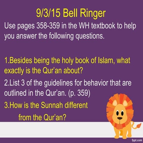 Islam lesson 4 | PPT