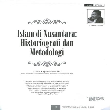 Al-Qur'an, Orientalisme dan Luxenberg | PDF