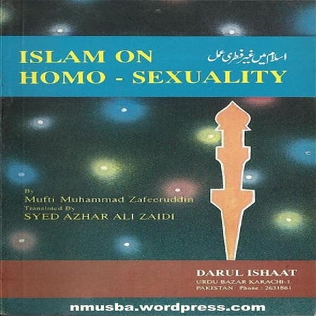 Islam on Homosexuality By Mufti Muhammad Zafeeruddin | PDF