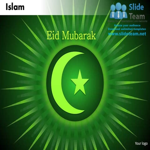 Islam powerpoint presentation slides ppt templates | PDF