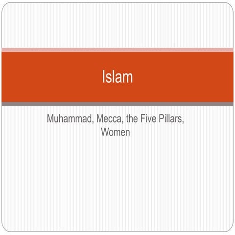 Islam ppt | PPTX