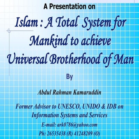 Islam presentation | PPT