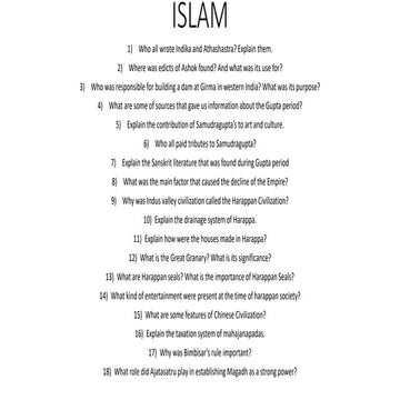 Islam Question.pptx
