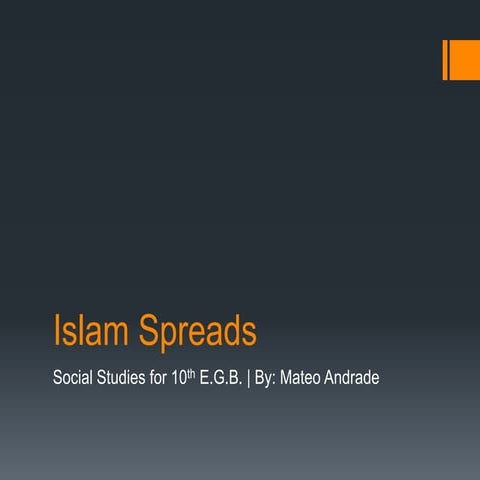 Spread of islam | PPT