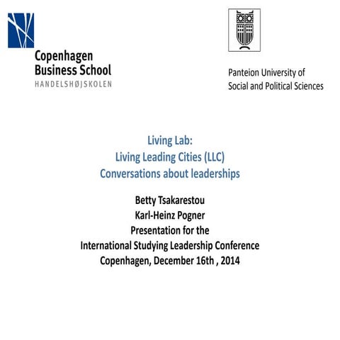 Islc cph ppt cities lab1 | PPT