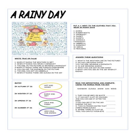 Islcollective a rainy_day_2334c14e140c8fcb8_57581461 | PDF