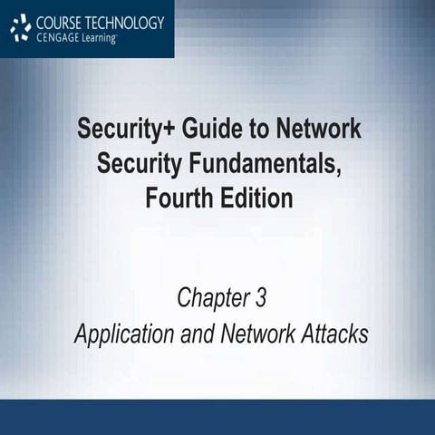 ISM Chapter 3 Application and Network Attacks.ppt