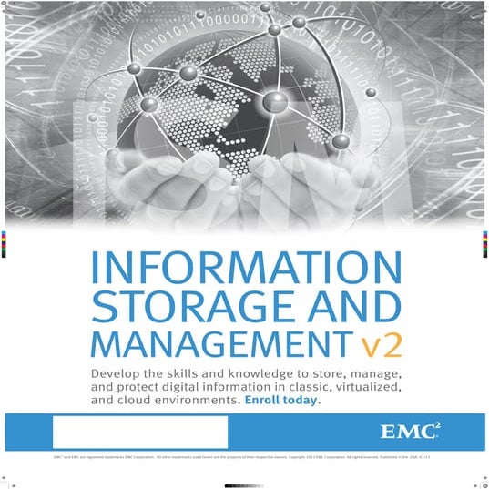 Enroll for EMC's Information Storage and Management | PDF