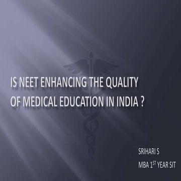 What is neet exam | PDF