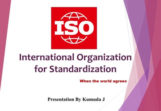 Iso (International organization for standardization) | PPT