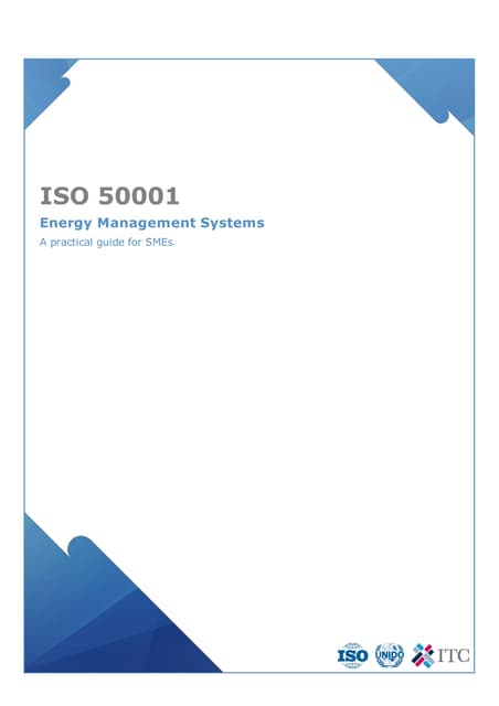 PPT Presentation for ISO 50001 training | PPTX