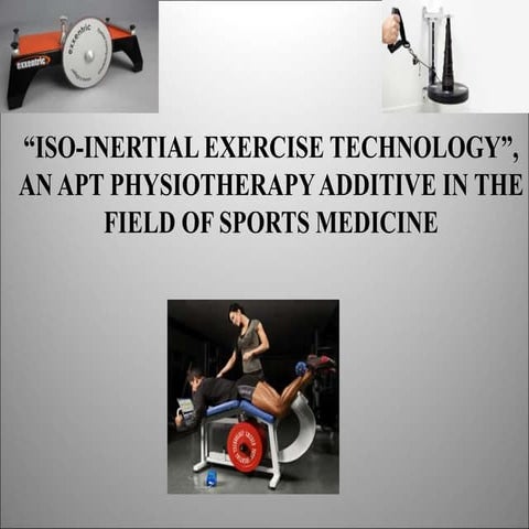 Iso inertial exercise technology | PPT