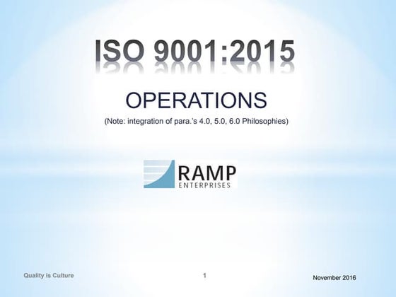 Iso 9001 2015 documented information guidlines | PPT