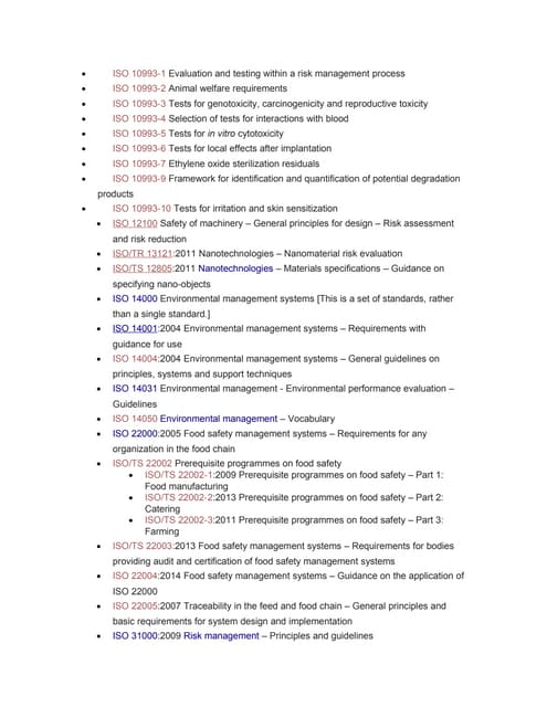 ISO 10993 Biological Evaluation of Medical Devices Update | PPTX