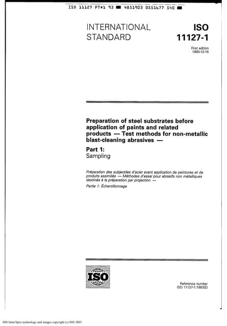 Iso 1127 3 | PDF