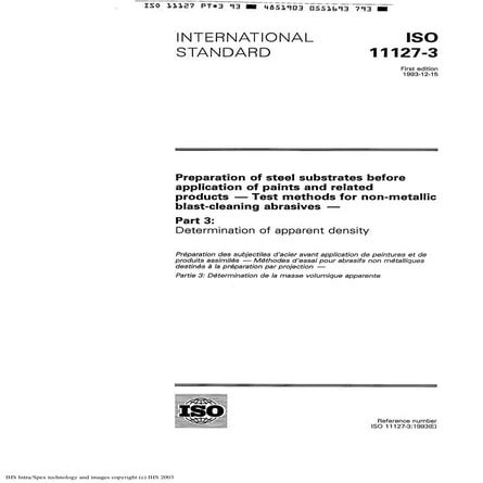 Iso 1127 3 | PDF