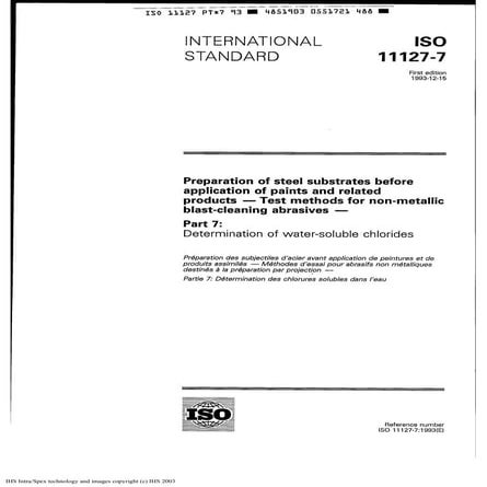 Iso 1127 7 Painting Inspection | PDF | Law