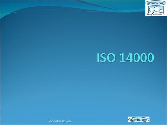 ISO 14001 2015 policy statement example | PDF