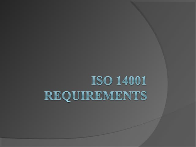 Interested party matrix - ISO 14001:2015 | DOCX