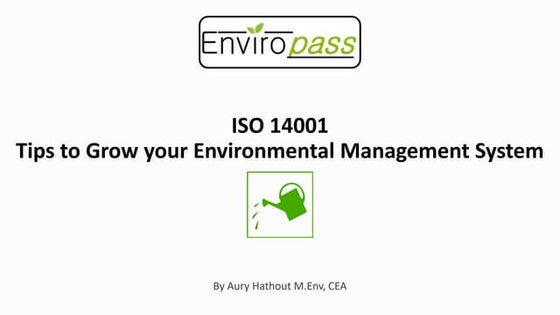 ISO 14001 Tip#3 - Include the Product Life Cycle into your ISO 14001 ...