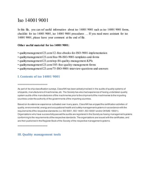 Iso 9001 process flowchart | DOCX | Physics | Science