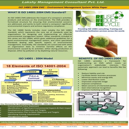 ISO 14001 EMS white paper | PDF