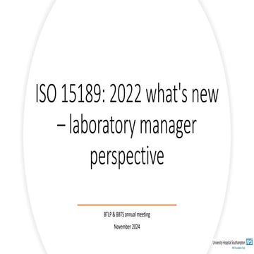 ISO 15189_ 2022 Lab Mgr Perspective - Kerry Dowling.pdf